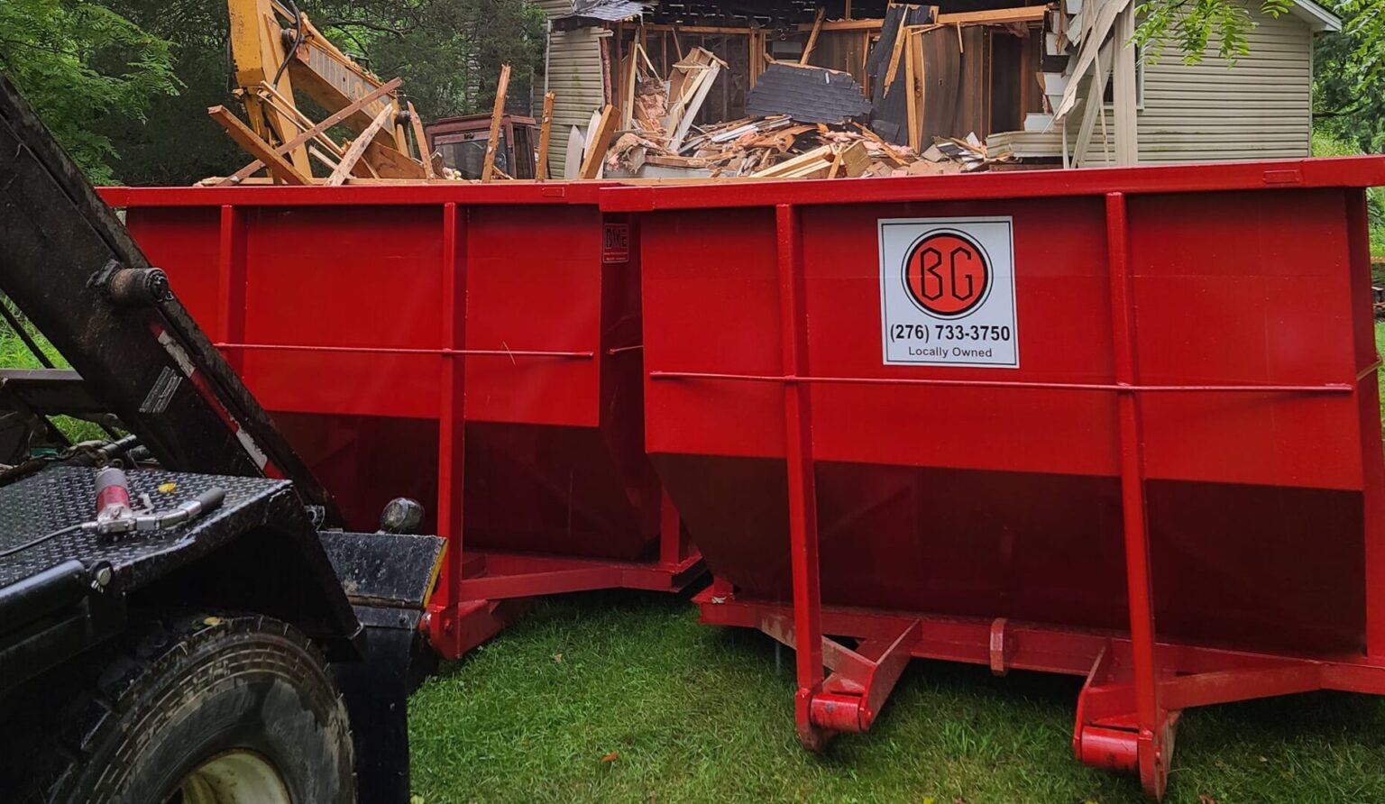 Temporary Roll-Off Dumpster Rental - Bowman Griffin Waste Management